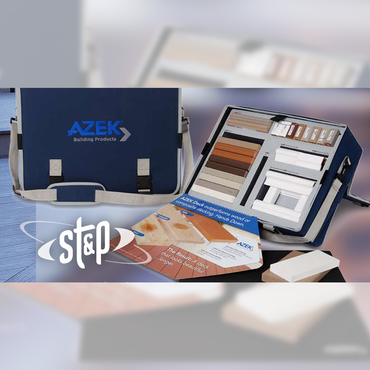 Azek Building Products Decking Sales Kit | Portfolio | ST&P Marketing
